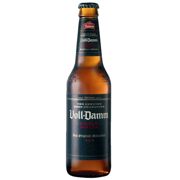 Voll-Damm Doble Malta 33 cl Pack 6 uds en Cervecería Birras Deluxe Málaga